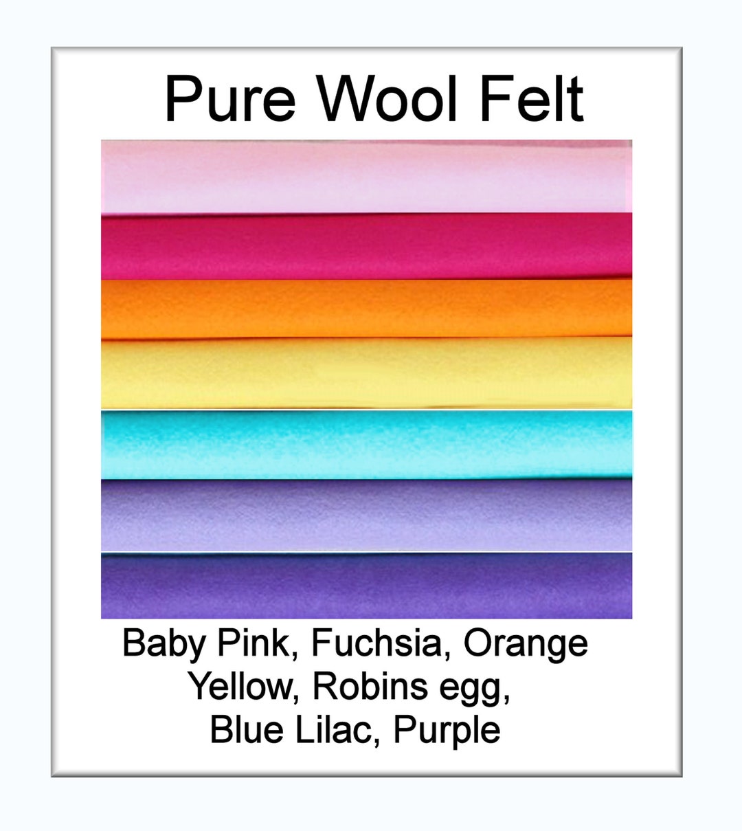 Pure Wool Felt australian Merino Wool EXTRA LARGE 30x25cm 10x12 or ...