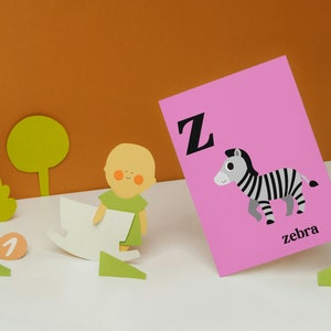 Educational Alphabet Flashcards for Kids 26 Colorful Small Letter Cards ...