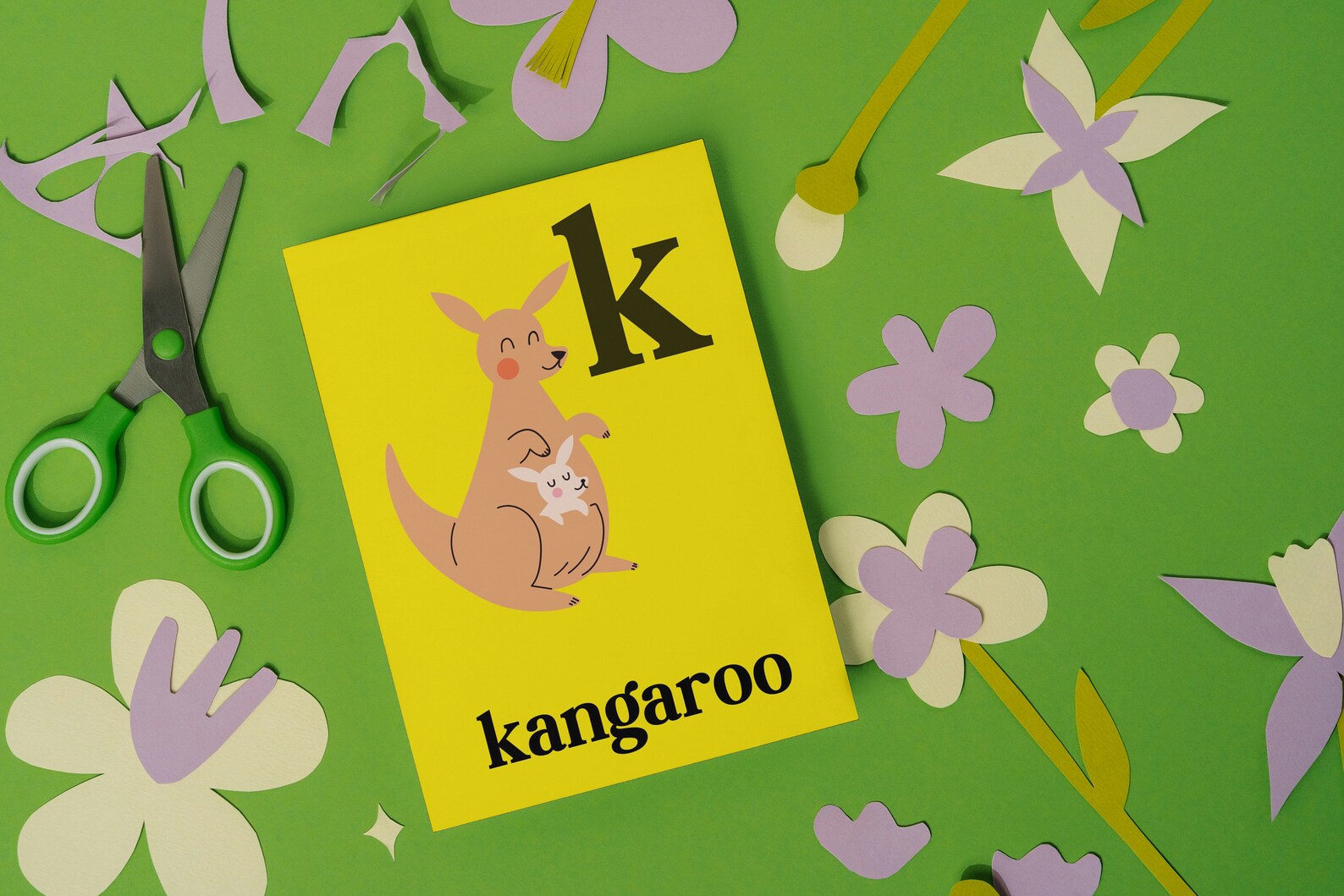 Educational Alphabet Flashcards for Kids 26 Colorful Small Letter Cards ...