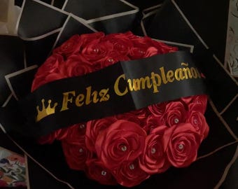 Barro Inspired Eternal Rose Bouquet 30count - Etsy