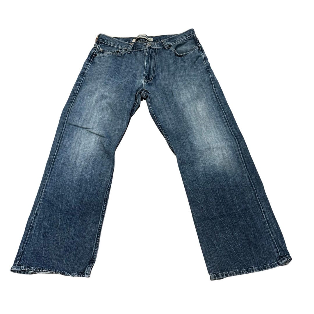 Vintage Gap Relaxed Boot Fit Jeans, Blue Denim (34x29.5) - Etsy