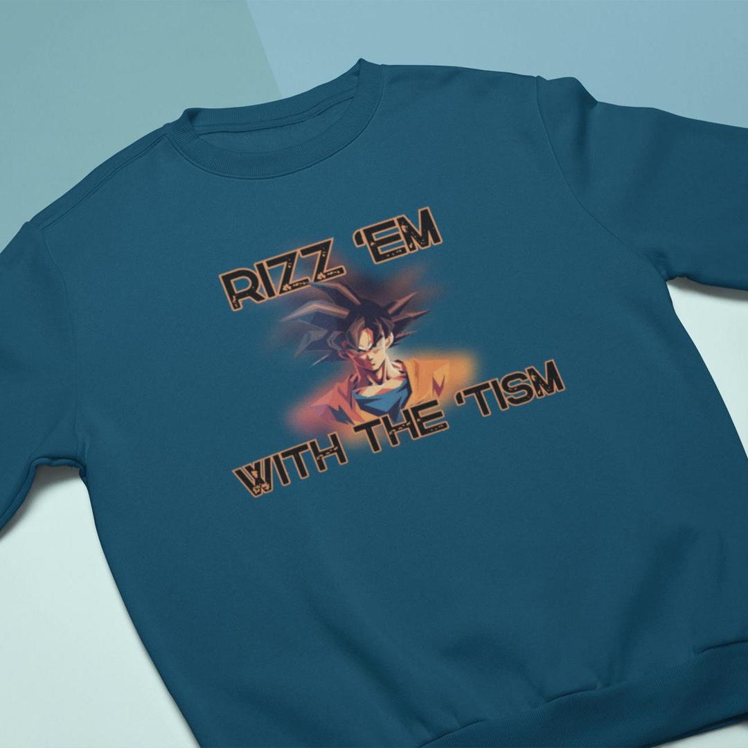 Rizz 'em With the 'tism | SVG | PNG | Manga | Cut Files | Digital Art ...