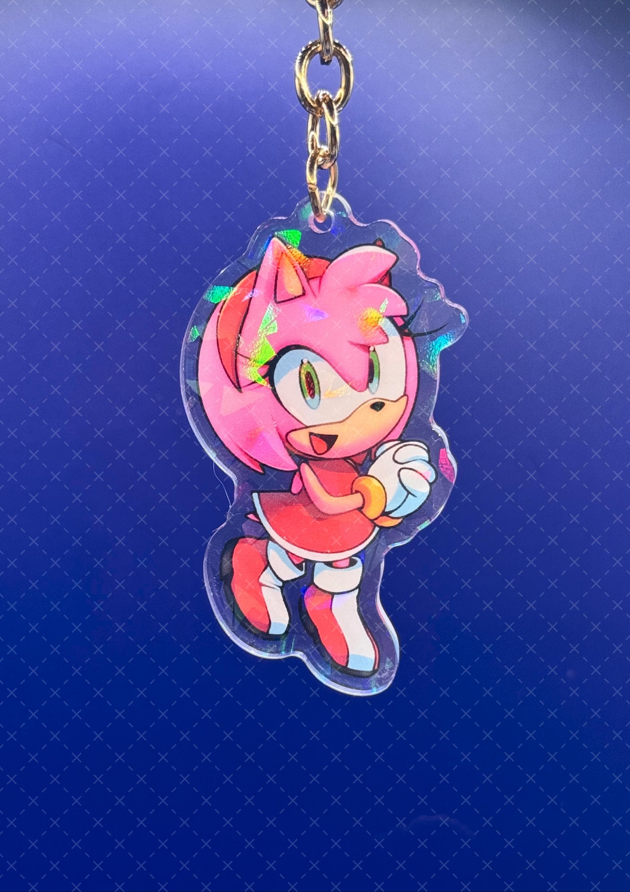 Sonic Keychains/charms - Sonic, Amy Rose, Tails, Shadow, Knuckles ...