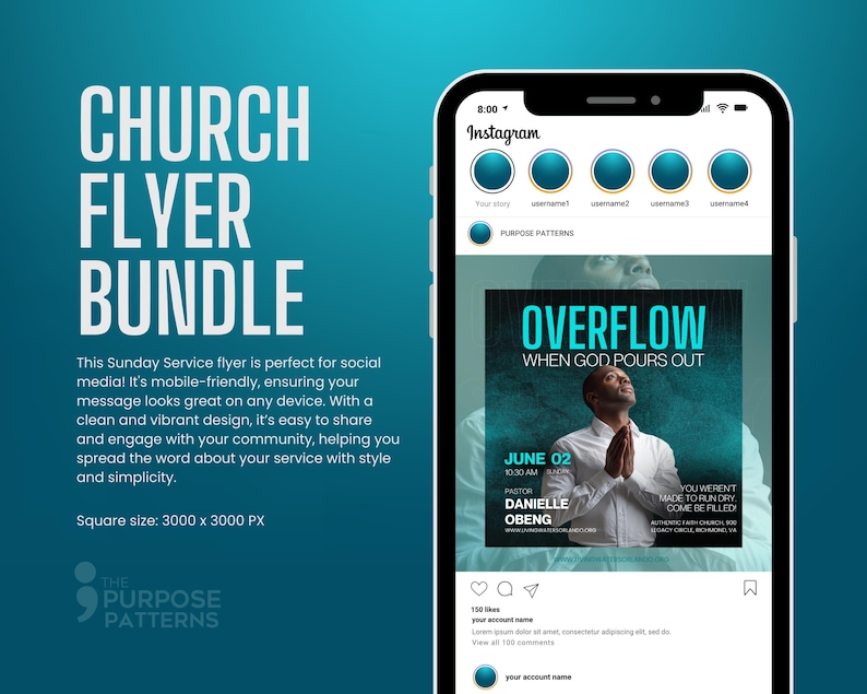 15-in1 Church Flyer Bundle | Customizable Canva Templates | Book Launch ...