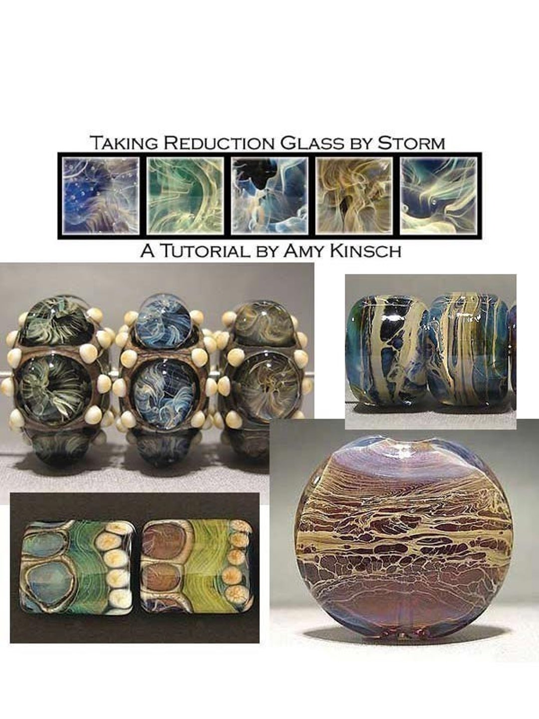 Lampwork Tutorial, Taking Reduction Glass by Storm - Etsy