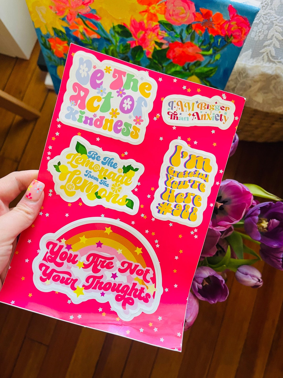 Neurodivergent Sticker Sheet Mental Health Sticker Awareness Sticker ...