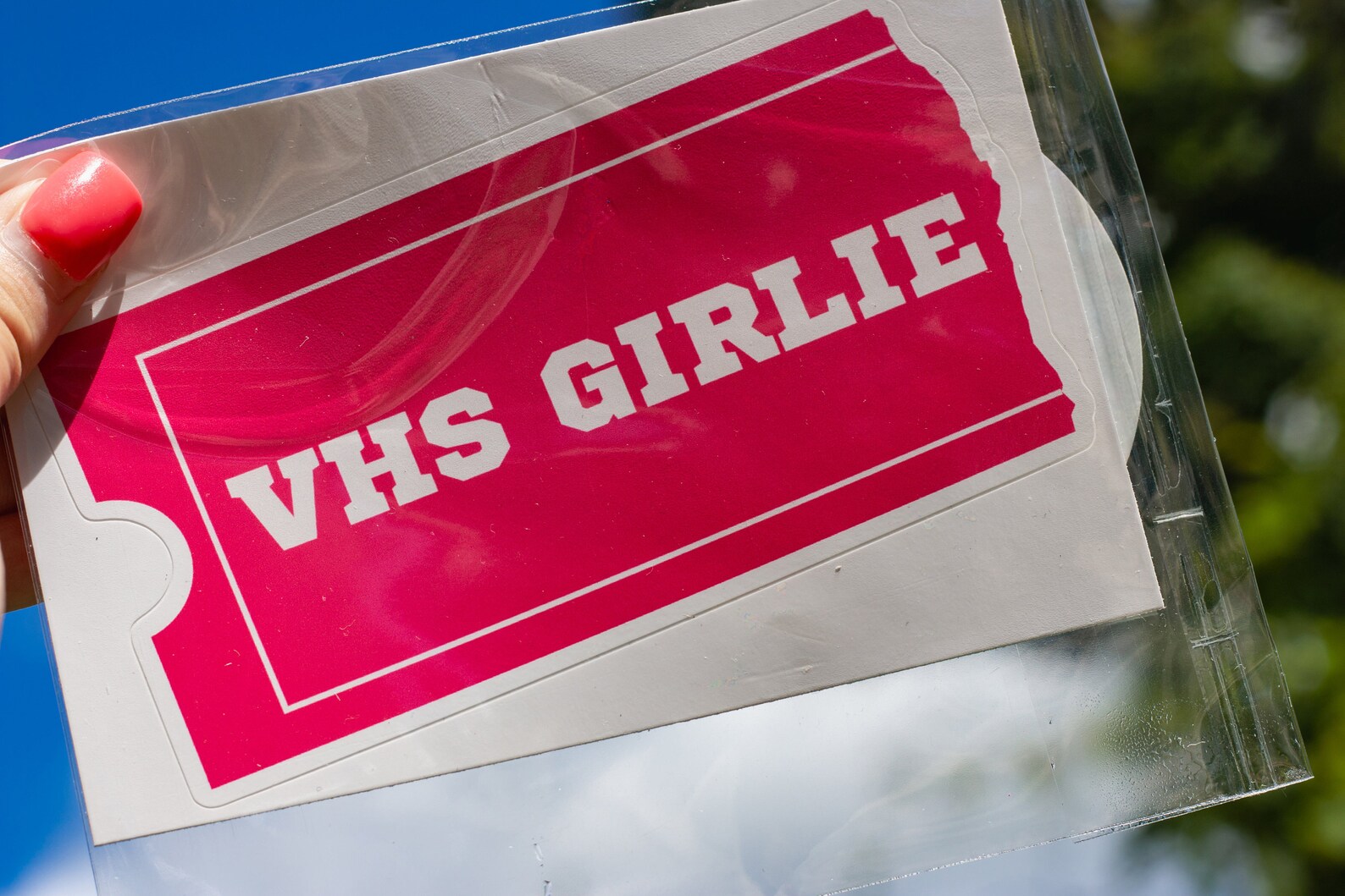 VHS Girlie Sticker VHS Gift Nostalgic Gift Blockbuster Gifts Retro ...