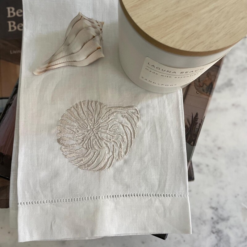 Seashell Towel - Etsy