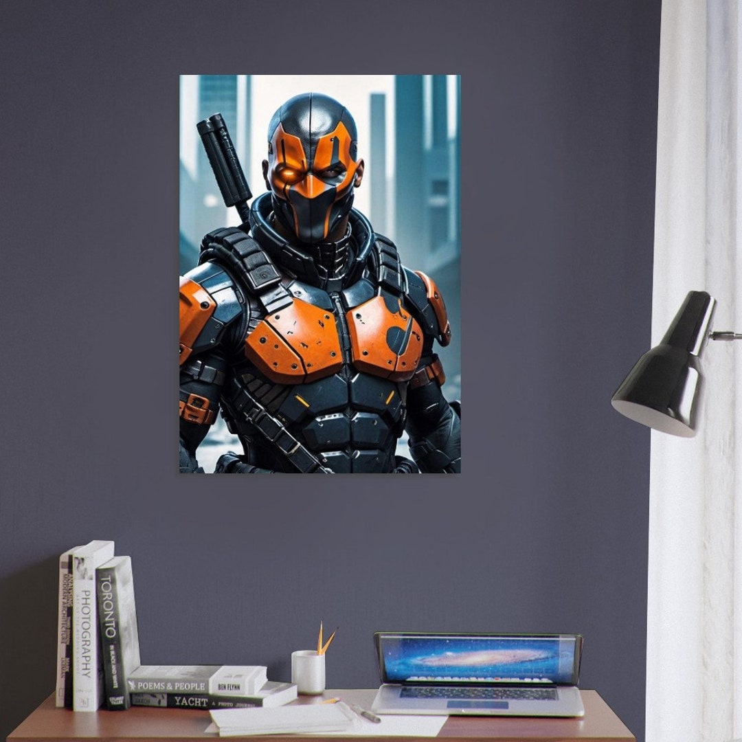 Cyber Deathstroke Classic Semi-glossy Paper Poster - Etsy