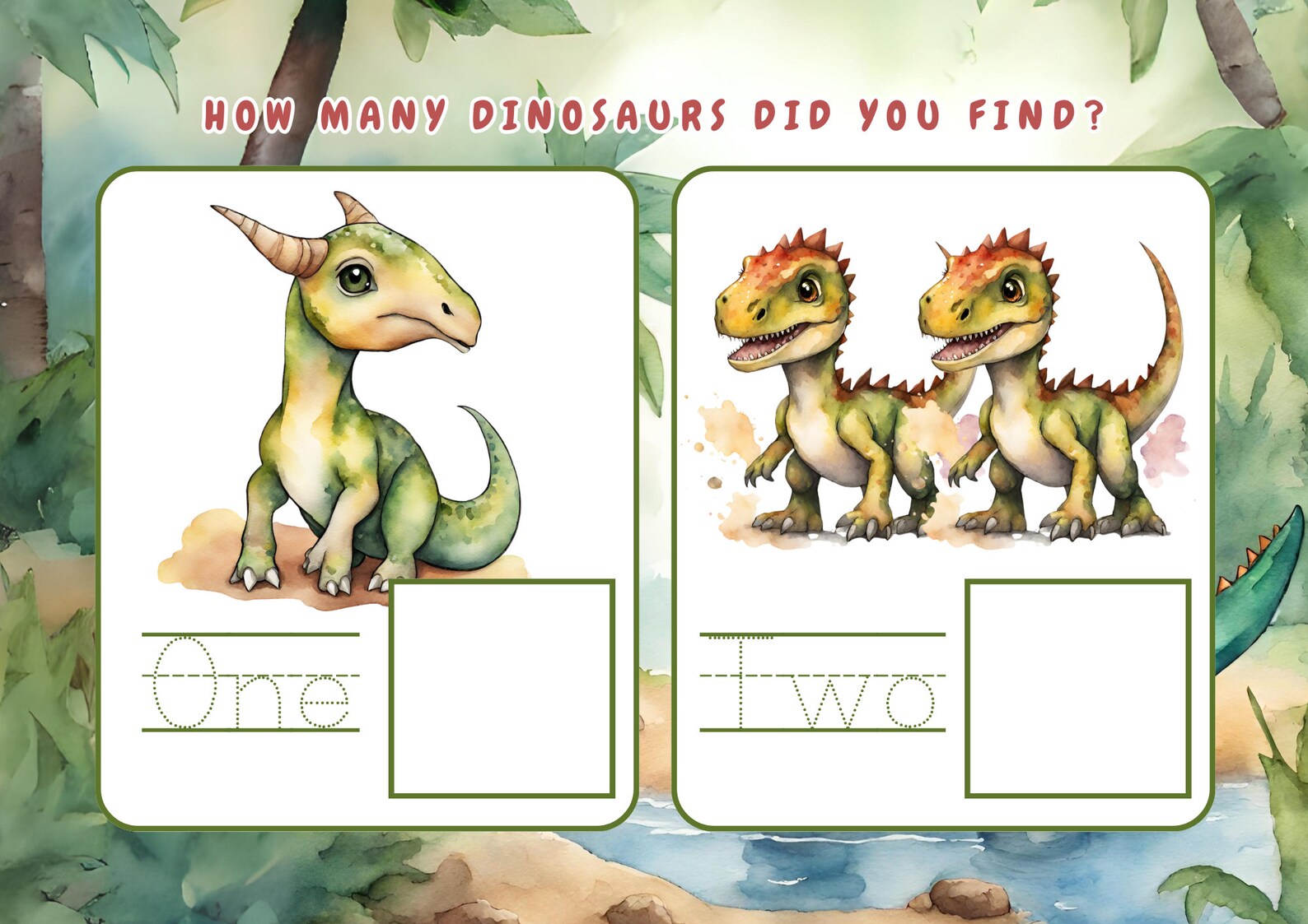 Dinosaur Busy Books for Children's Learning Canva Template - Etsy