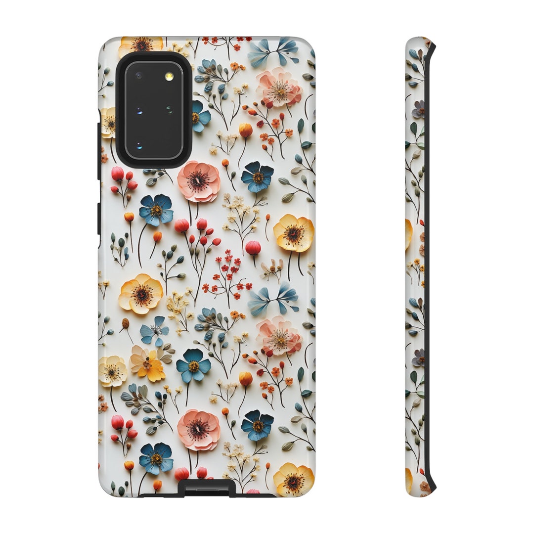 Pretty Pressed Wildflowers Samsung Galaxy, Multiple Models Tough Case ...
