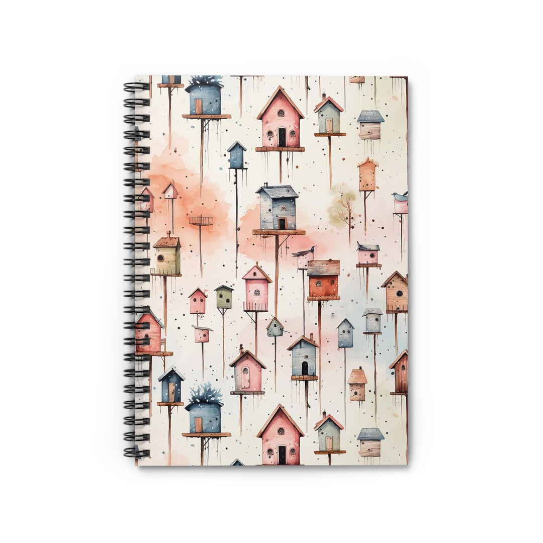 Habitat Harmony Notebook Spiral Notebook With Ruled Lines, 6x8 Inches ...