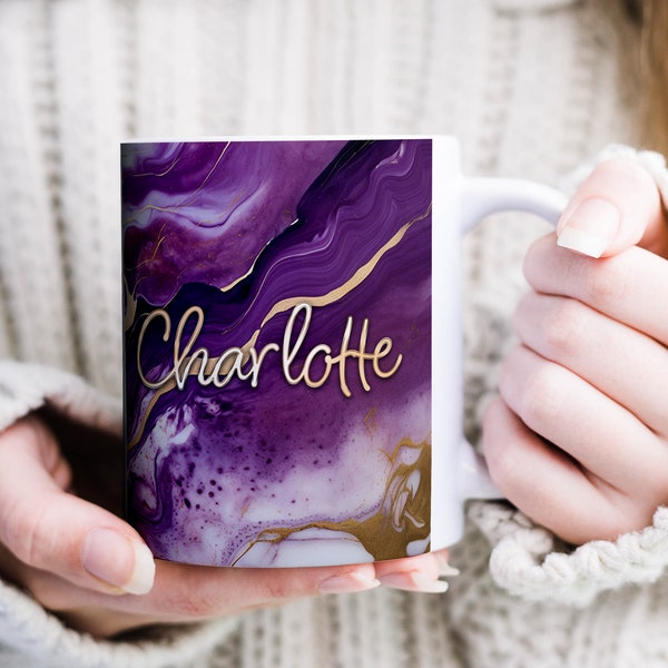 Marble Coffee Mug - Etsy