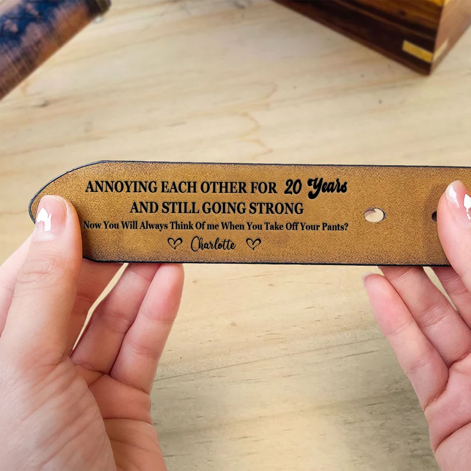 Personalized Dad Engraved Leather Belt, Father's Day Gifts Funny, Gift ...