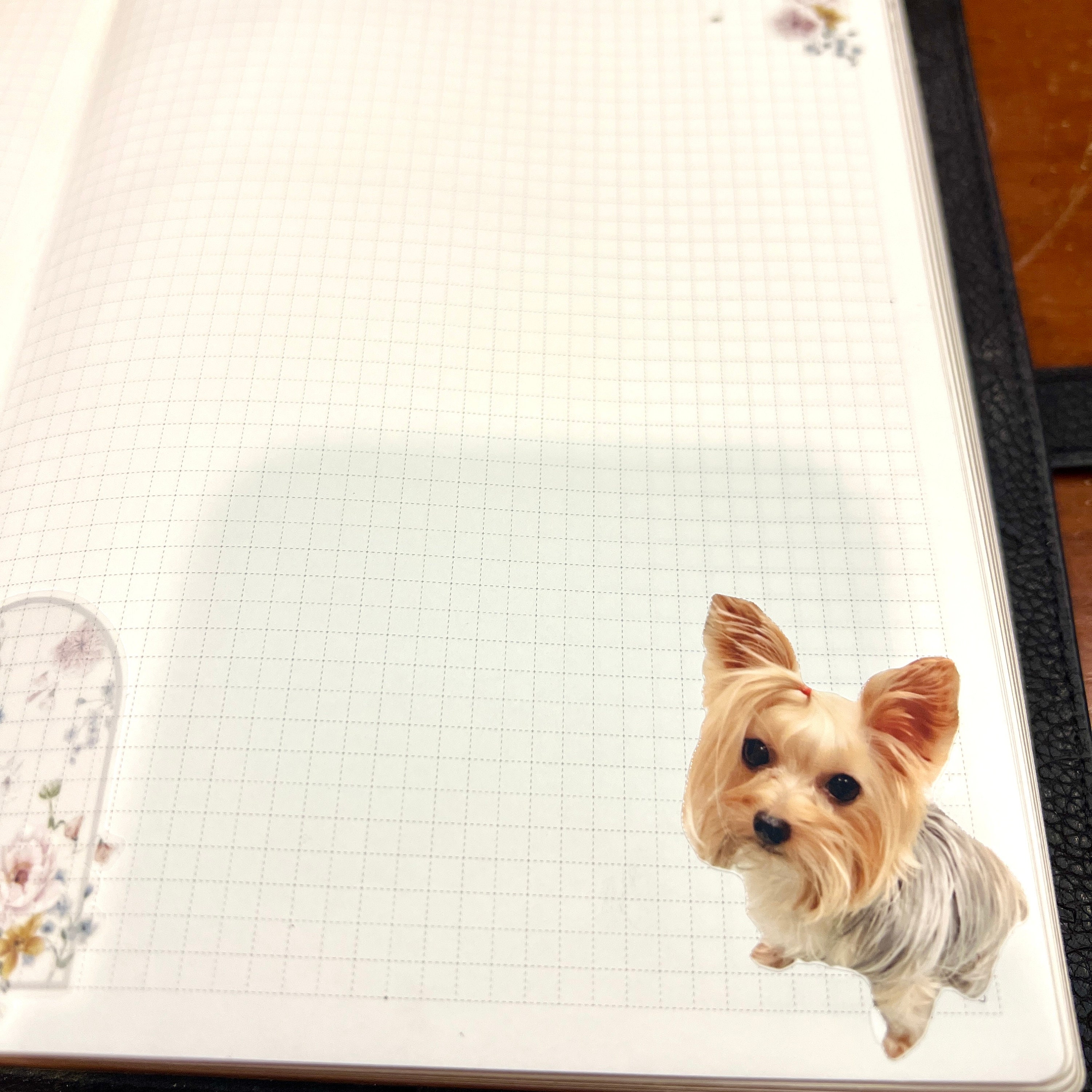 Yorkie Sticker / Cut Yorkshire Terrier/ Diary Sticker - Etsy
