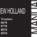 New Holland 8670 8770 8870 8790 Tractors Operators and Maintenance ...