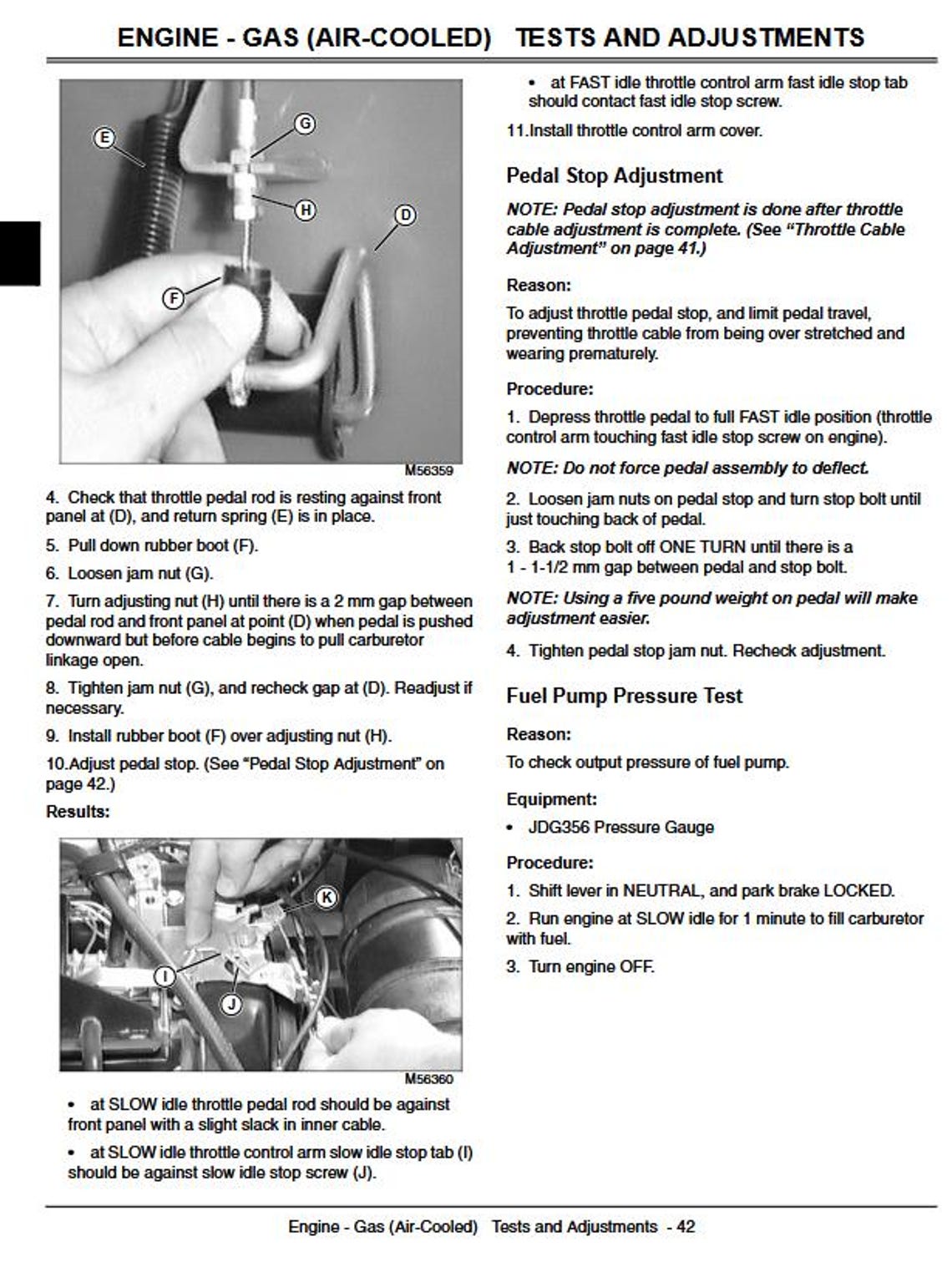 John Deere 4x2, 4x6 Gator Utility UTV Service Repair Technical Manual ...