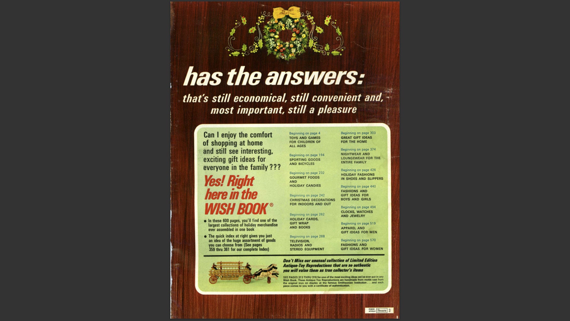 1971 Sears Christmas Wishbook Catalog in Pdf/digital Format, Sears ...