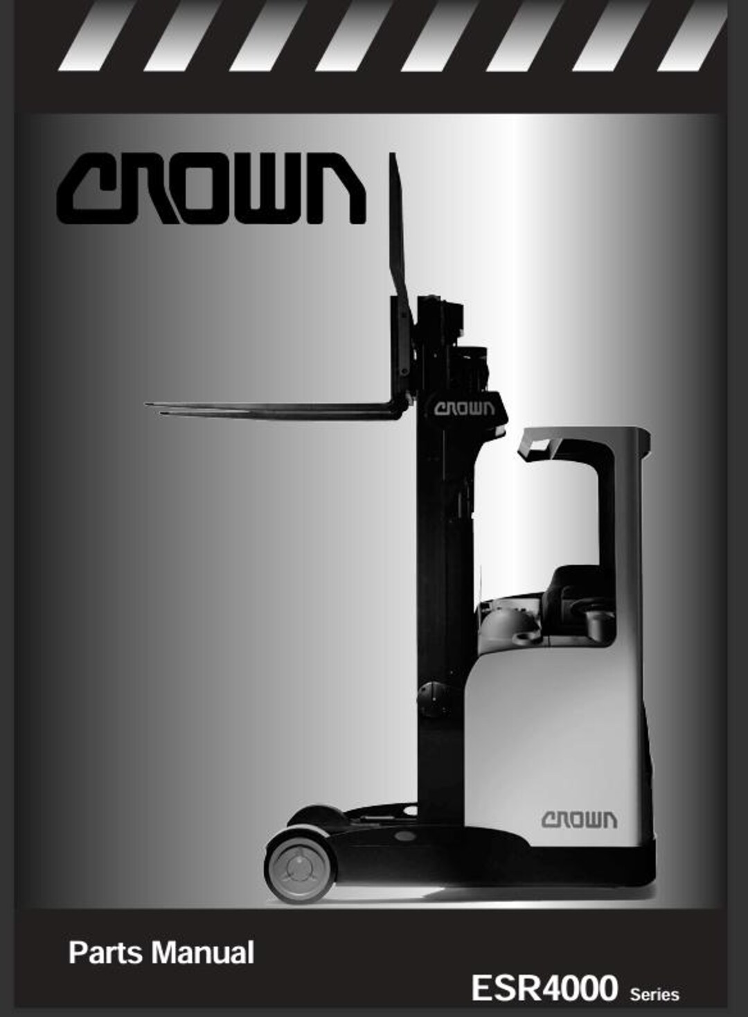 Crown ESR-4000 Series Pallet Jack Forklift Spare Parts Catalog Manual ...
