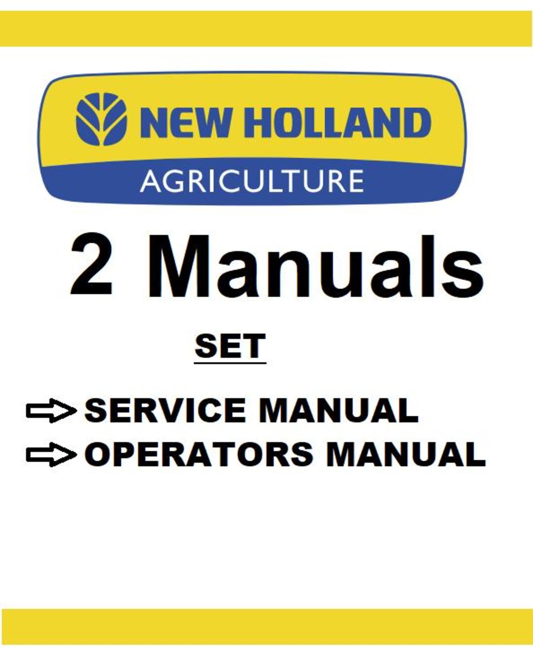 New Holland TM120 TM130 TM140 TM155 TM175 TM190 Tractors Service Repair ...