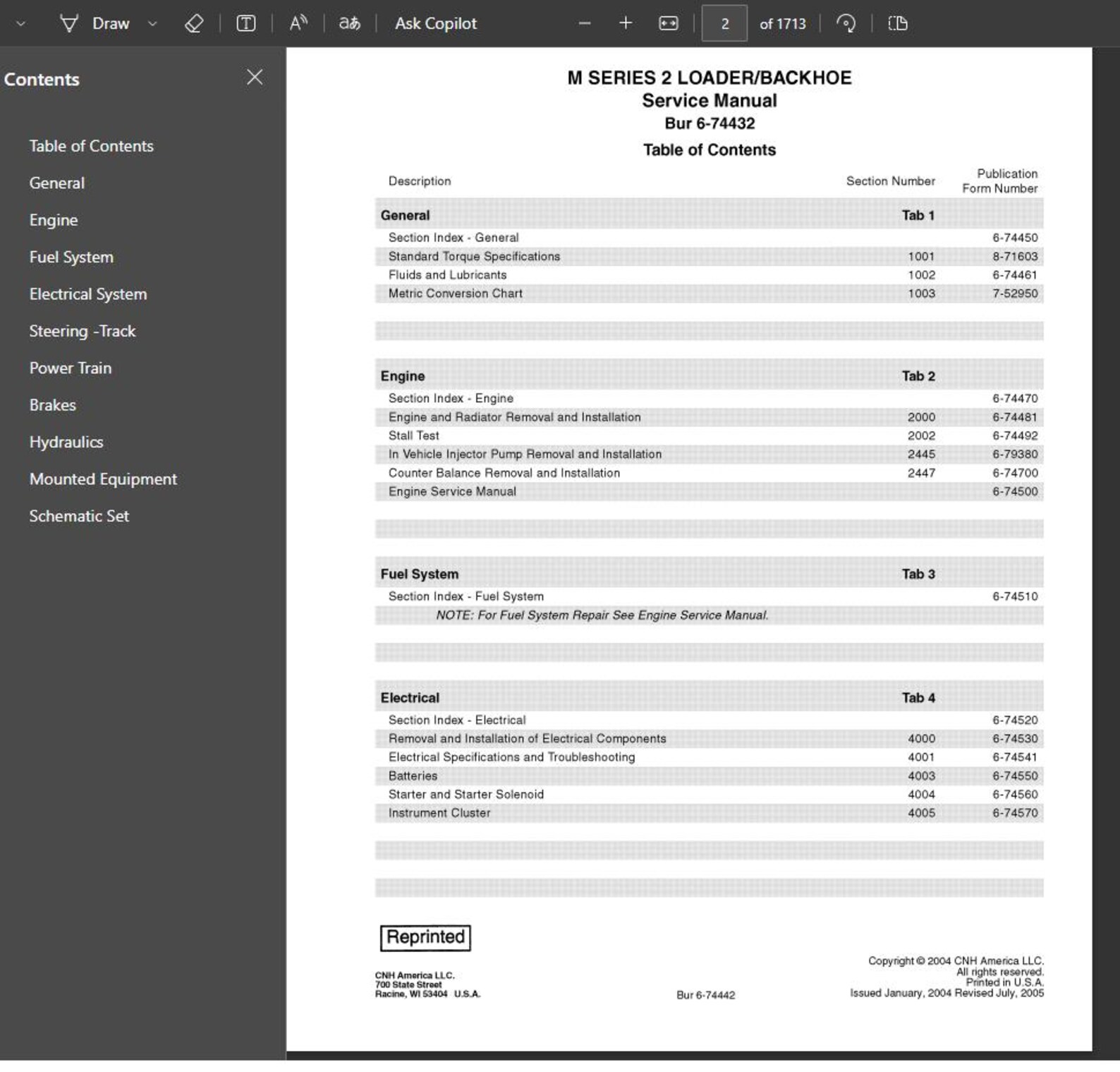 Case 580M Turbo 580/590 Super M Series 2 Service Repair Manual ...