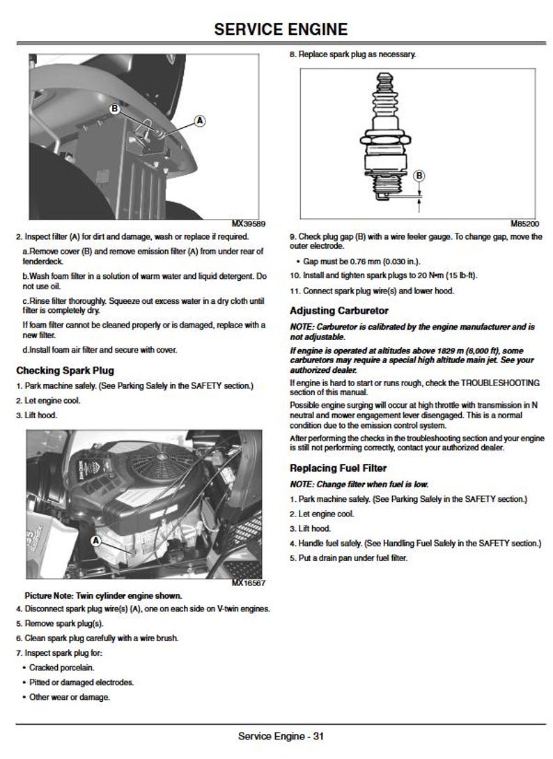 Operators - D100 D110 D120 D130 D140 D150 D160 D170 Tractors Riding ...