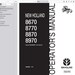 New Holland 8670 8770 8870 8790 Tractors Operators and Maintenance ...