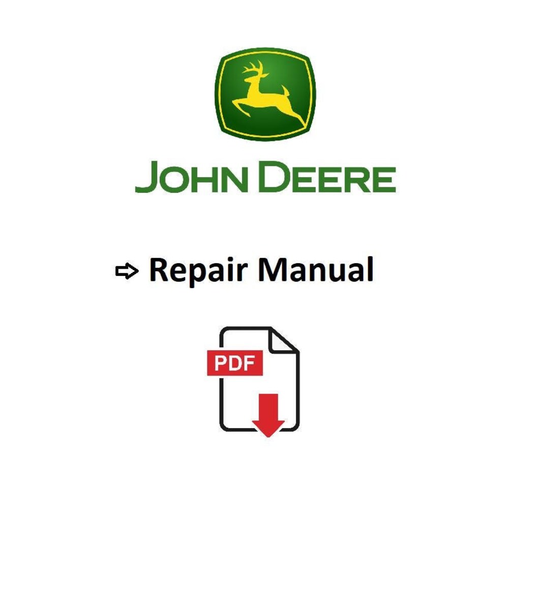 John Deere 410B 410C 510B 510C Backhoe Loader Technical Repair Service ...