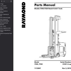 Reach Truck Manual Pdf - Etsy