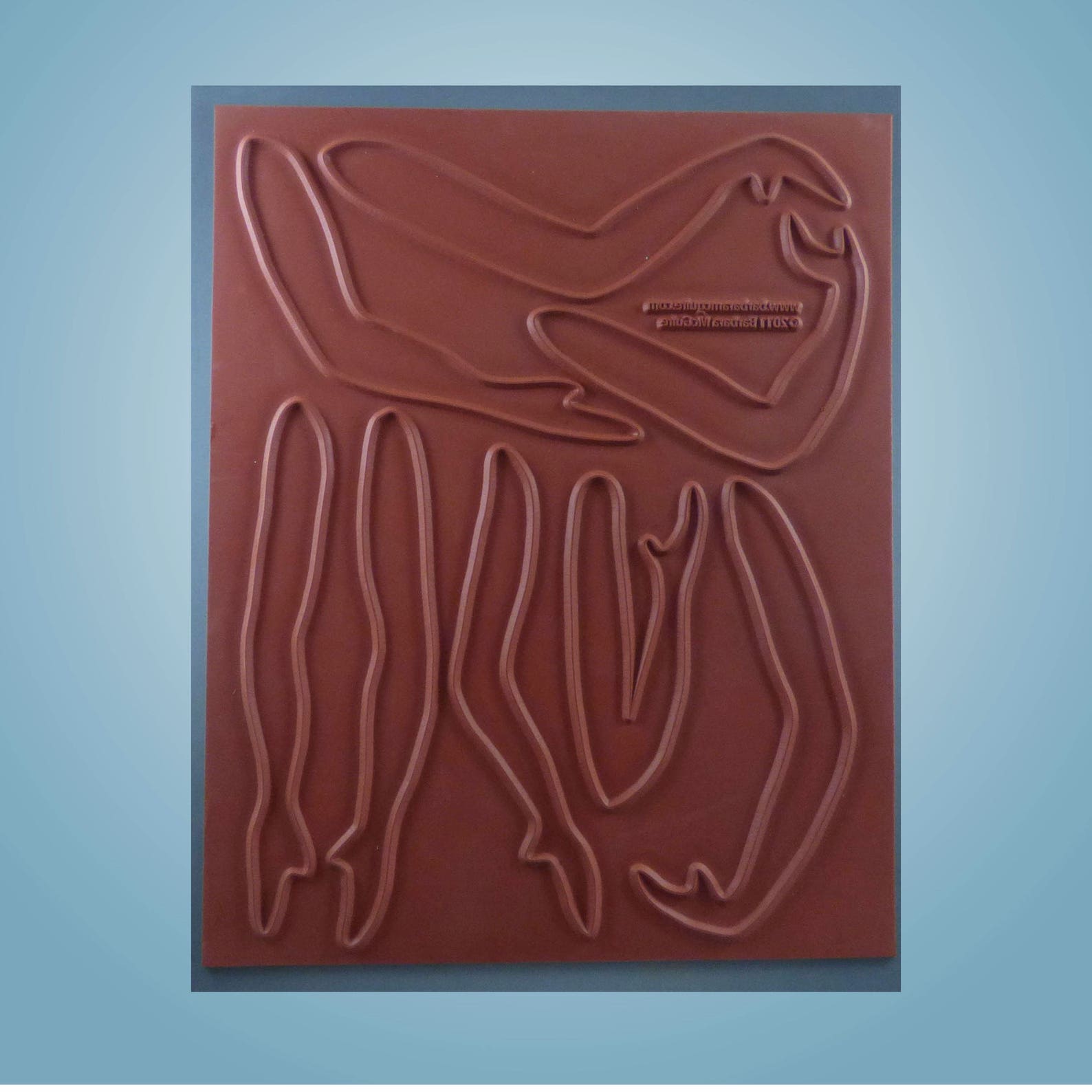 Open Arms Shapes Rubber Stamp for Paintings and Dolls - Etsy