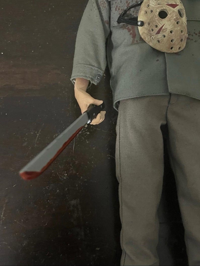 Sideshow Jason Voorhees Part 3 Figure (give Me Your Lowest Offer) - Etsy