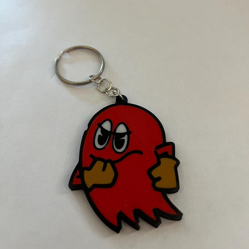 Pacman Keychain - Etsy