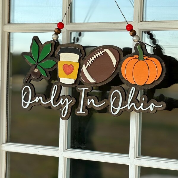 Ohio Wood Sign - Etsy