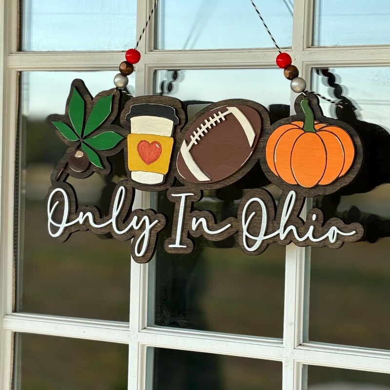 Ohio Wood Sign - Etsy