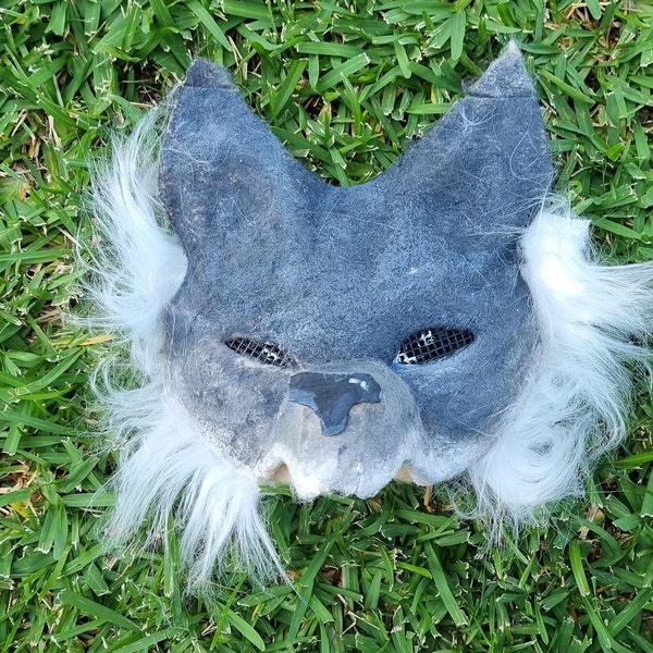 Therian Masks Grey Wolf - Etsy