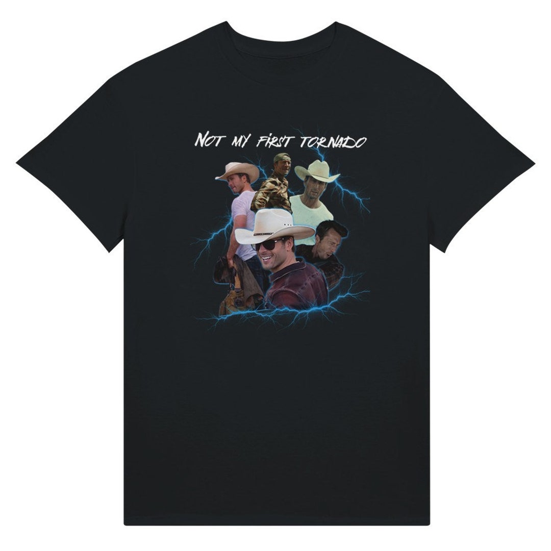 Twisters Merch, Glen Powell Appreciation T-shirt, not My First Tornado ...