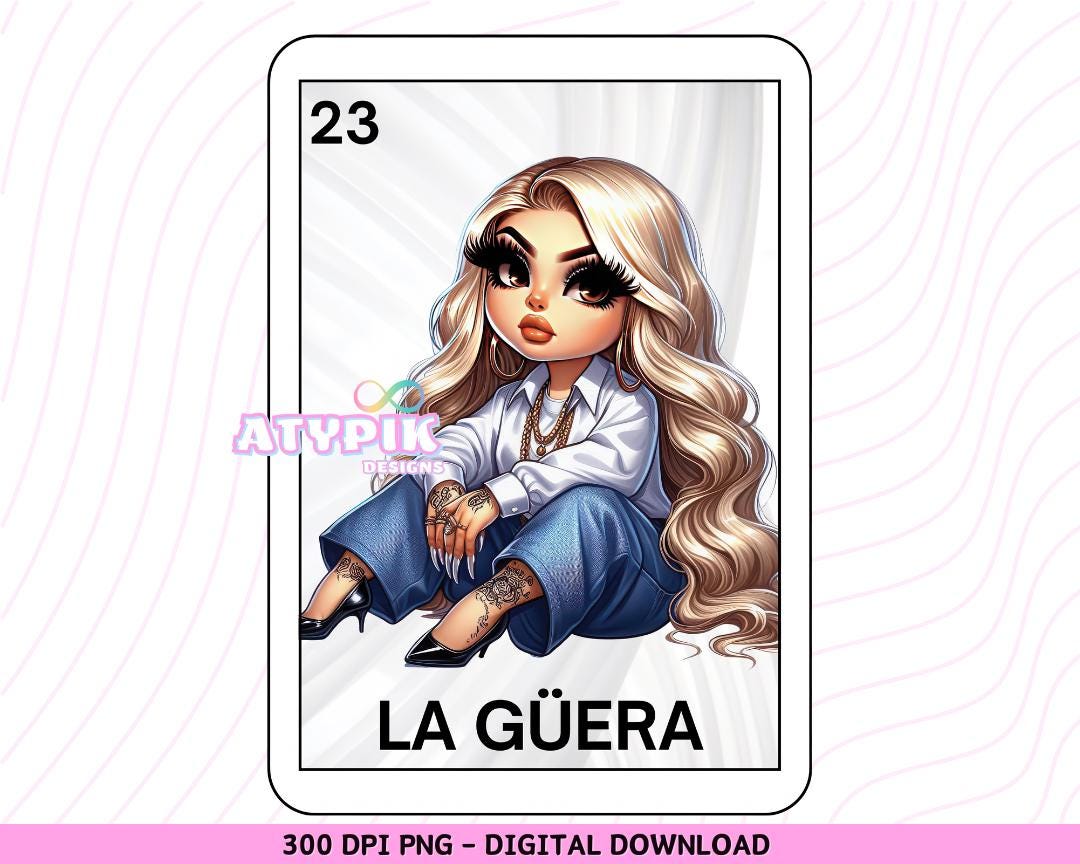 La Guera Loteria Card En Espanol PNG Sublimation DTF Design, Digital ...
