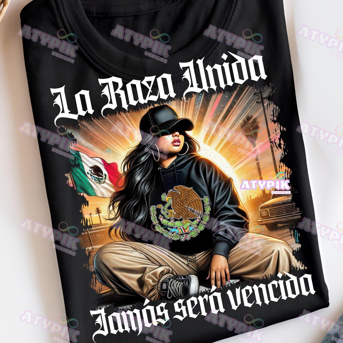 Mexican Png Latina Mexicana Woman La Raza Unida Png Mexico Flag Art ...