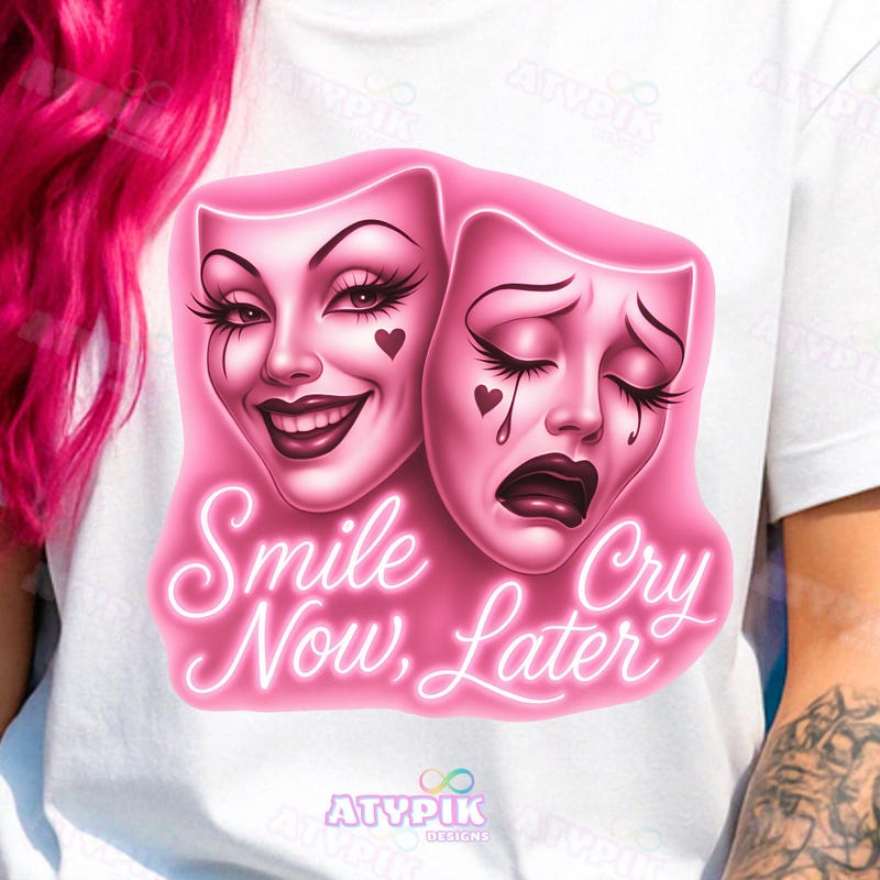 Laugh Now Cry Later Drawings - Etsy
