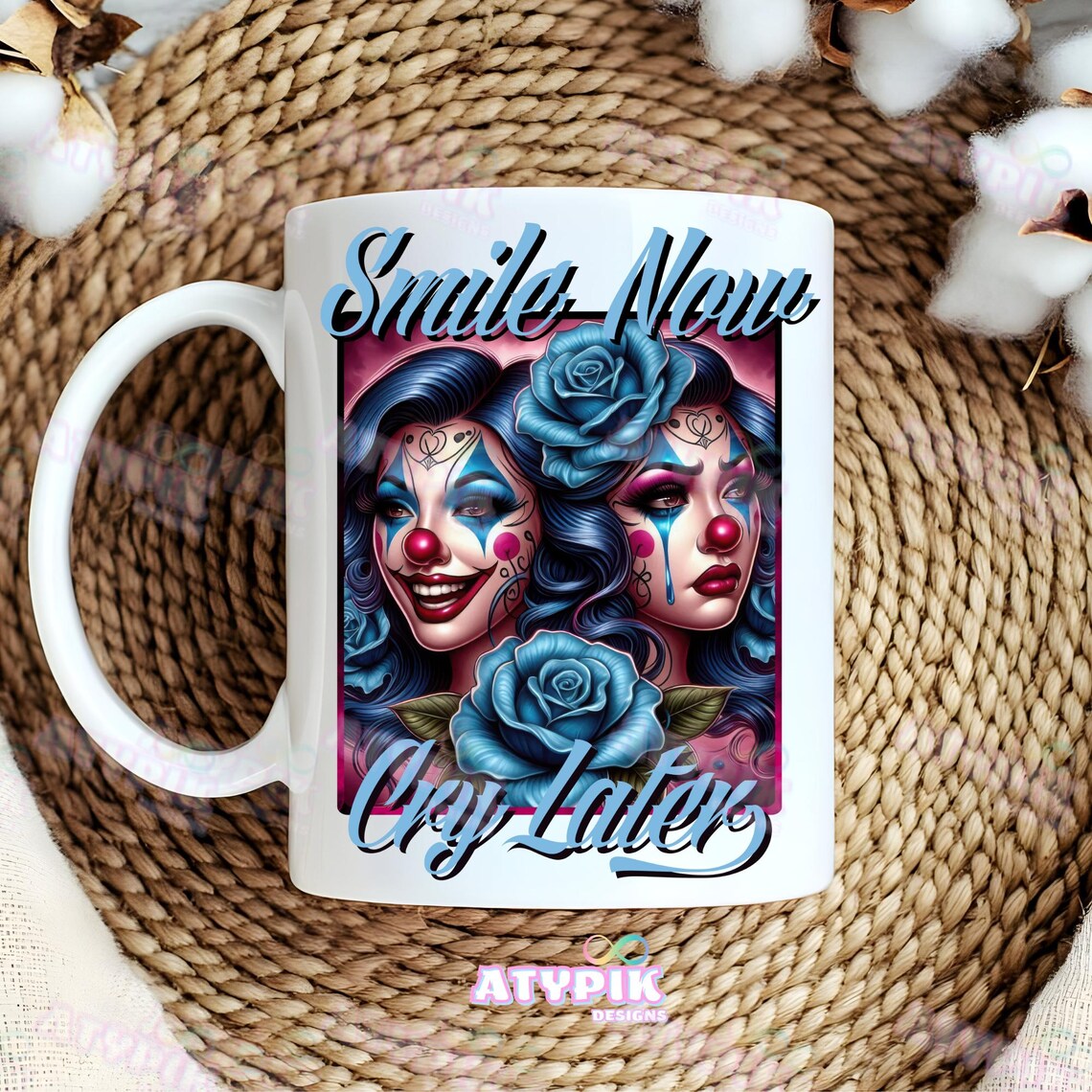 Smile Now Cry Later, PNG Chicana Latina Urban Design PNG Sublimation ...