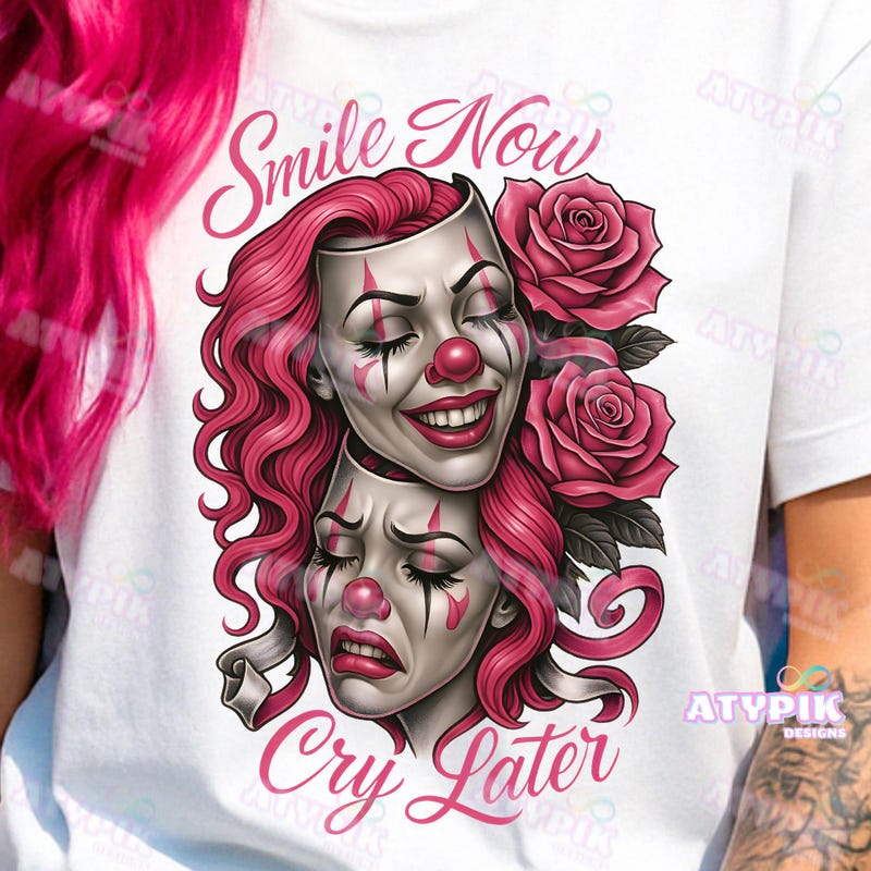 Smile Now Cry Later Drawings - Etsy