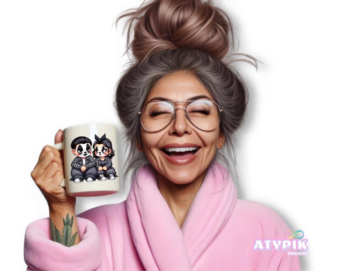 Chicanos, Latinos PNG, Chicana PNG Chibi Style Digital Files Dtf ...