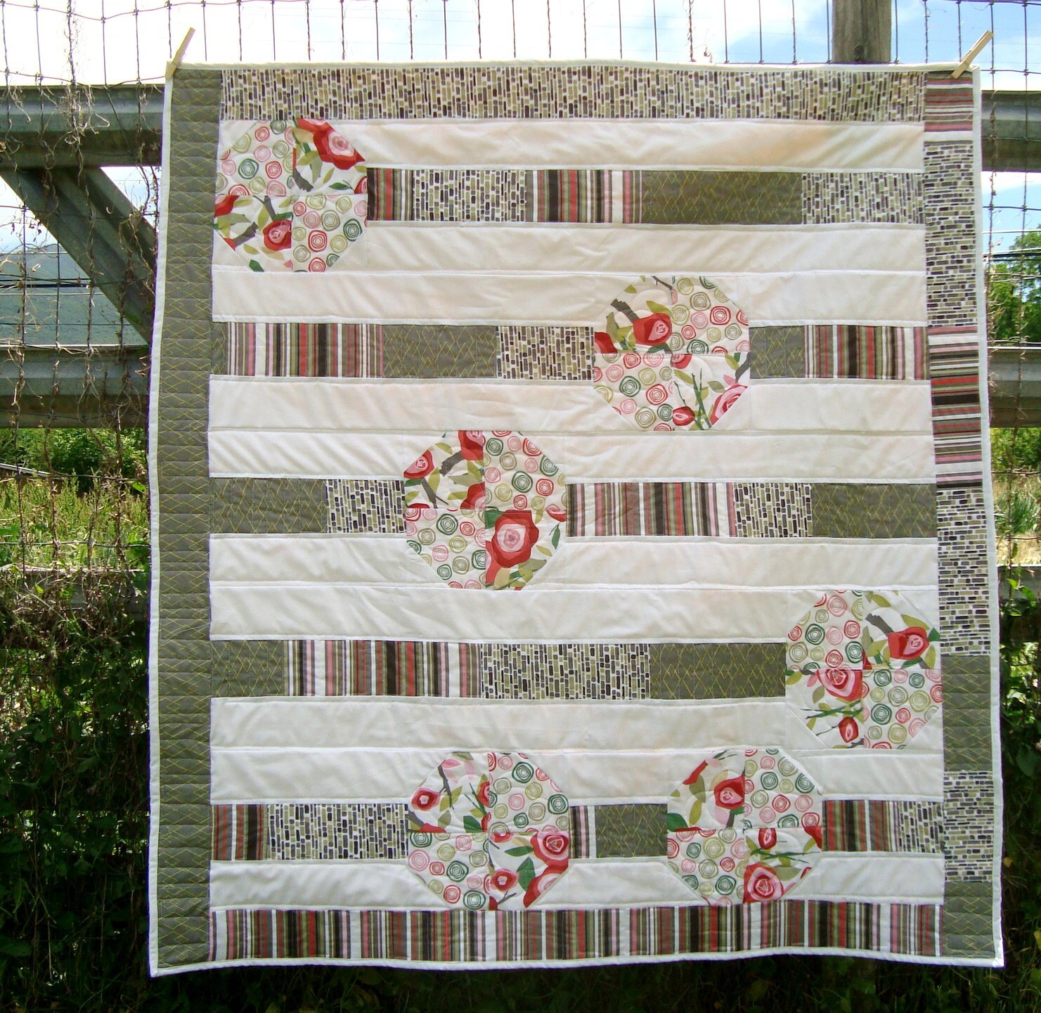 Quilt Pattern Garden Path Lap Size - Etsy
