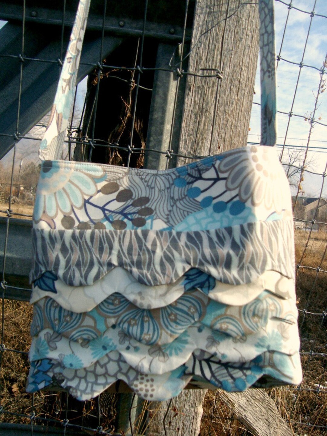 Messenger Bag Pattern Scallop Front Sling Style Download Pattern Now - Etsy
