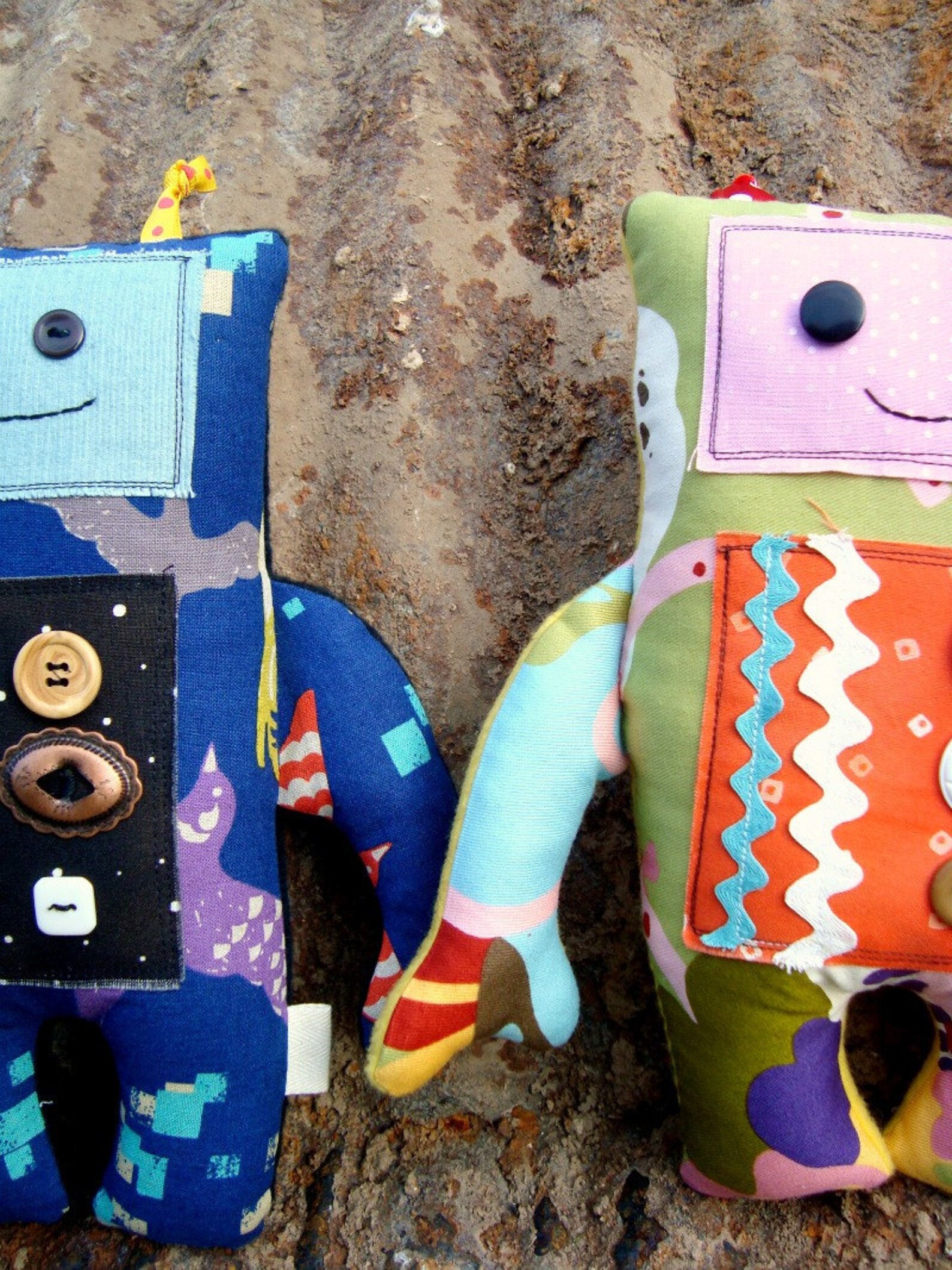 Robot Sewing Pattern Boy Soft Toy Outer Space Play - Etsy