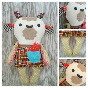 Goat Pattern Plush Stuffie Stuffed Animal Download Pattern Now - Etsy