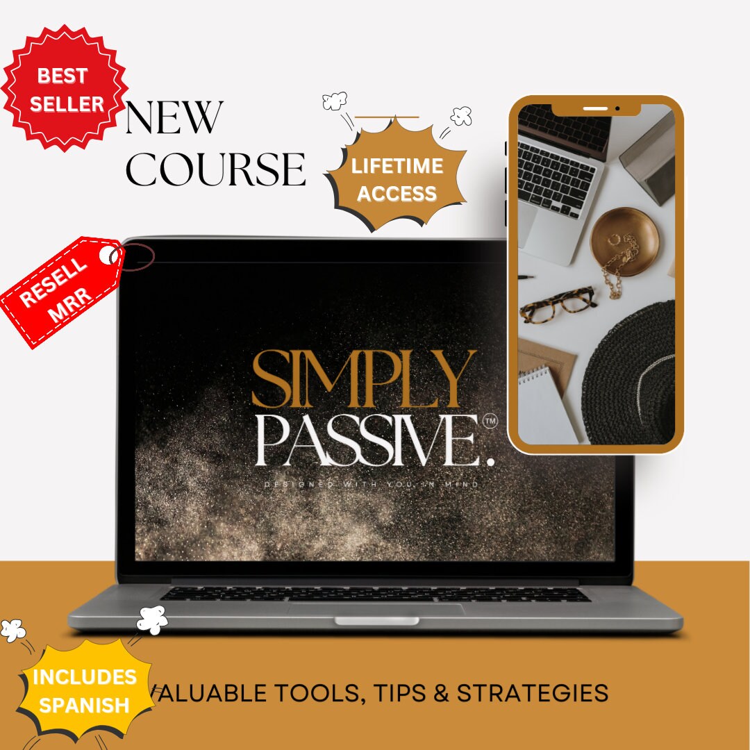 Simply Passive Course Master Resell Rights marketing Course for ...