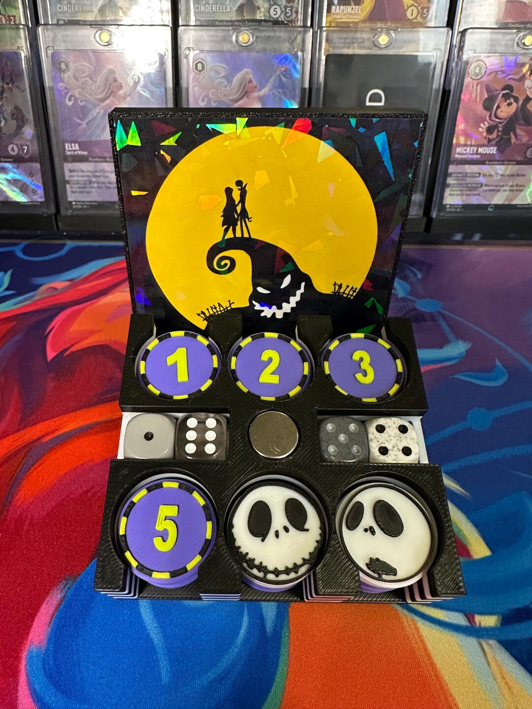 Nightmare Before Christmas Themed Token Box and Tokens - Etsy