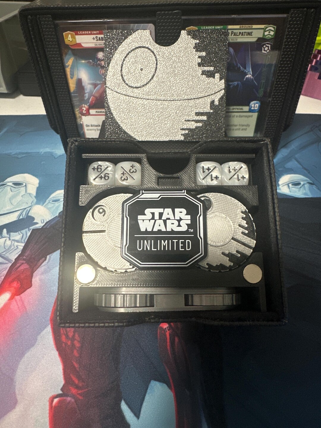 Star Wars Unlimited Magnetic Damage Counters and Base Counter: Death ...