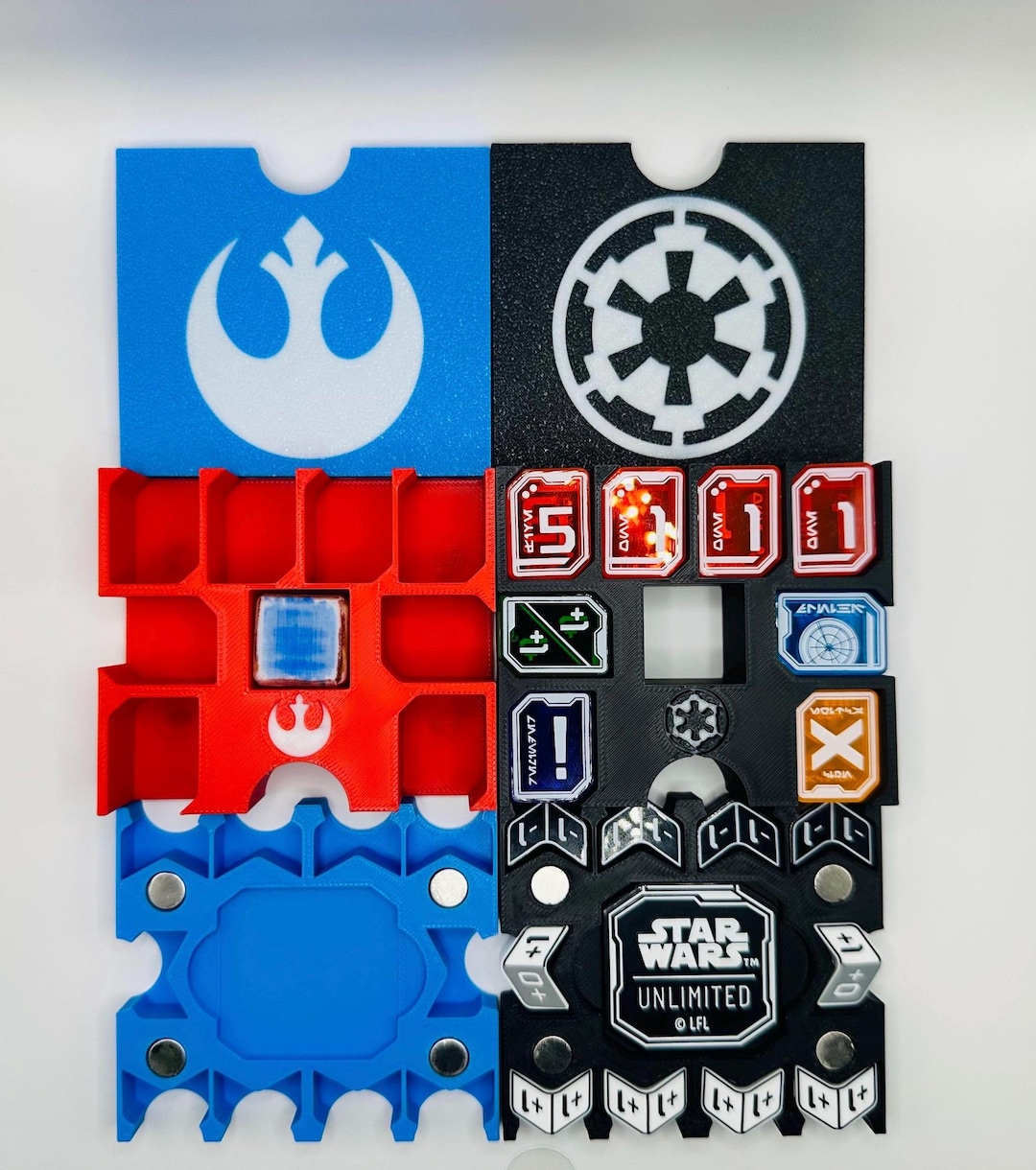 Star Wars Unlimited Token Organizer: Gamegenic Case Insert - Etsy